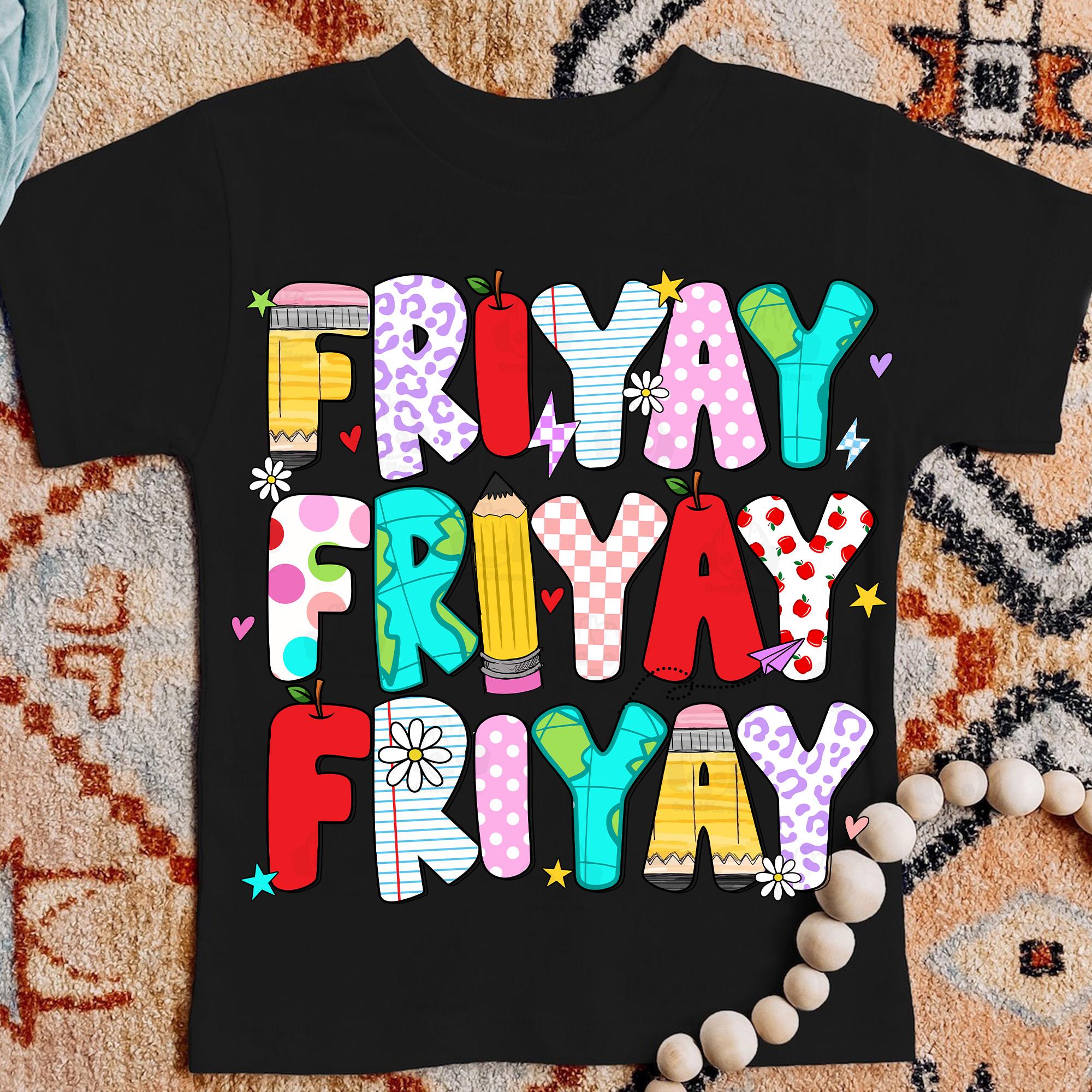 Happy Friday PNG, Happy Friyay PNG, TGIF Png, Happy Fri-yay Png, Friday ...