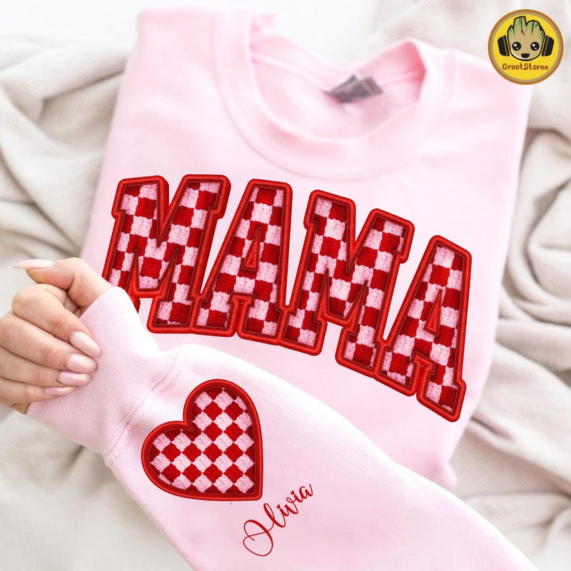 Valentine Time Mama Svg - Etsy