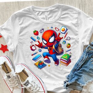 6 Funny Cartoon Png Bundle, Cartoon Back to School Png Bundle,cartoon ...