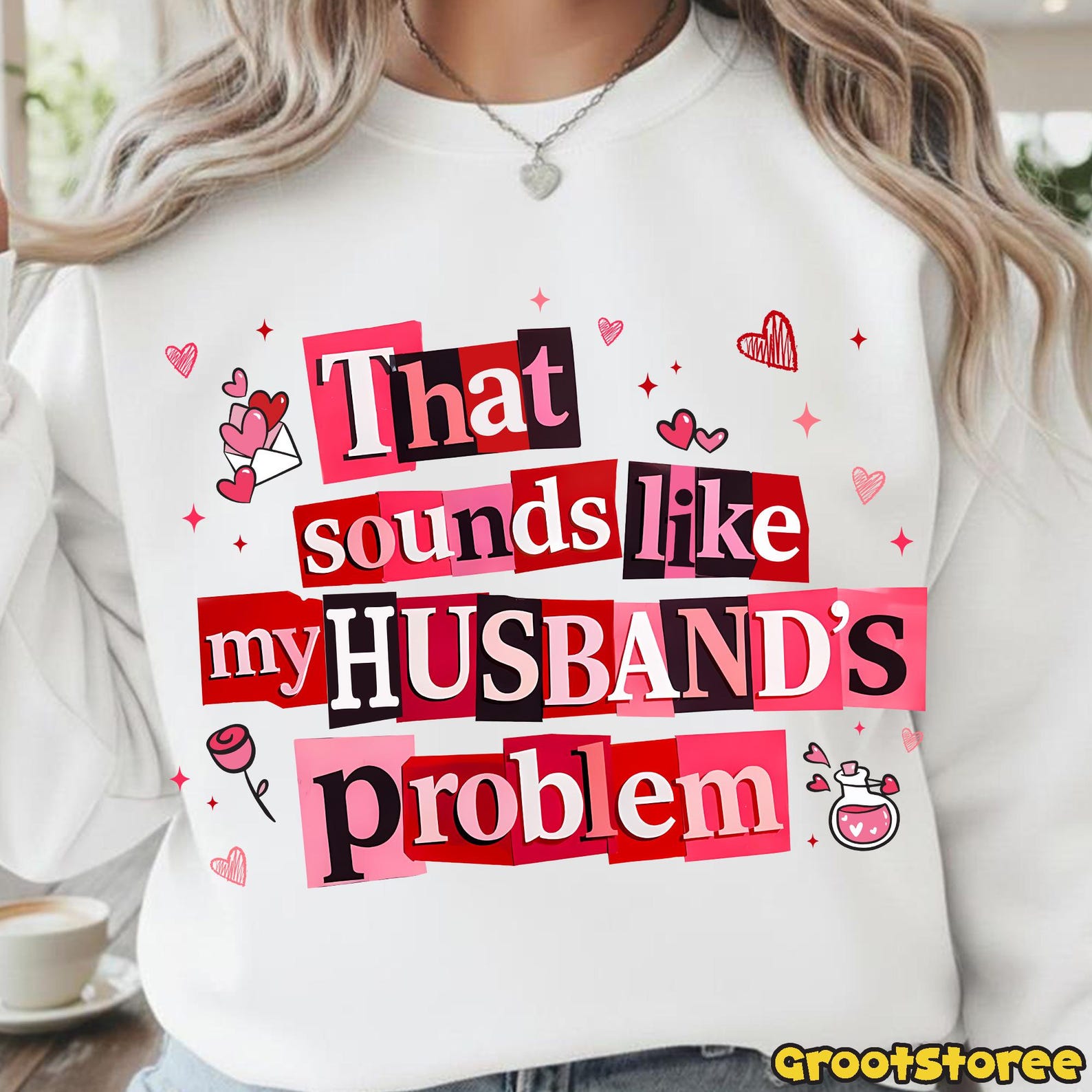 That Sounds Like My Husband's Problem PNG, Grunge Adult Humor PNG ...