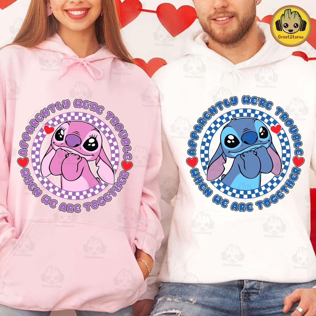 Double Trouble Valentine Png, Love XOXO Png, Double Trouble Cartoon ...