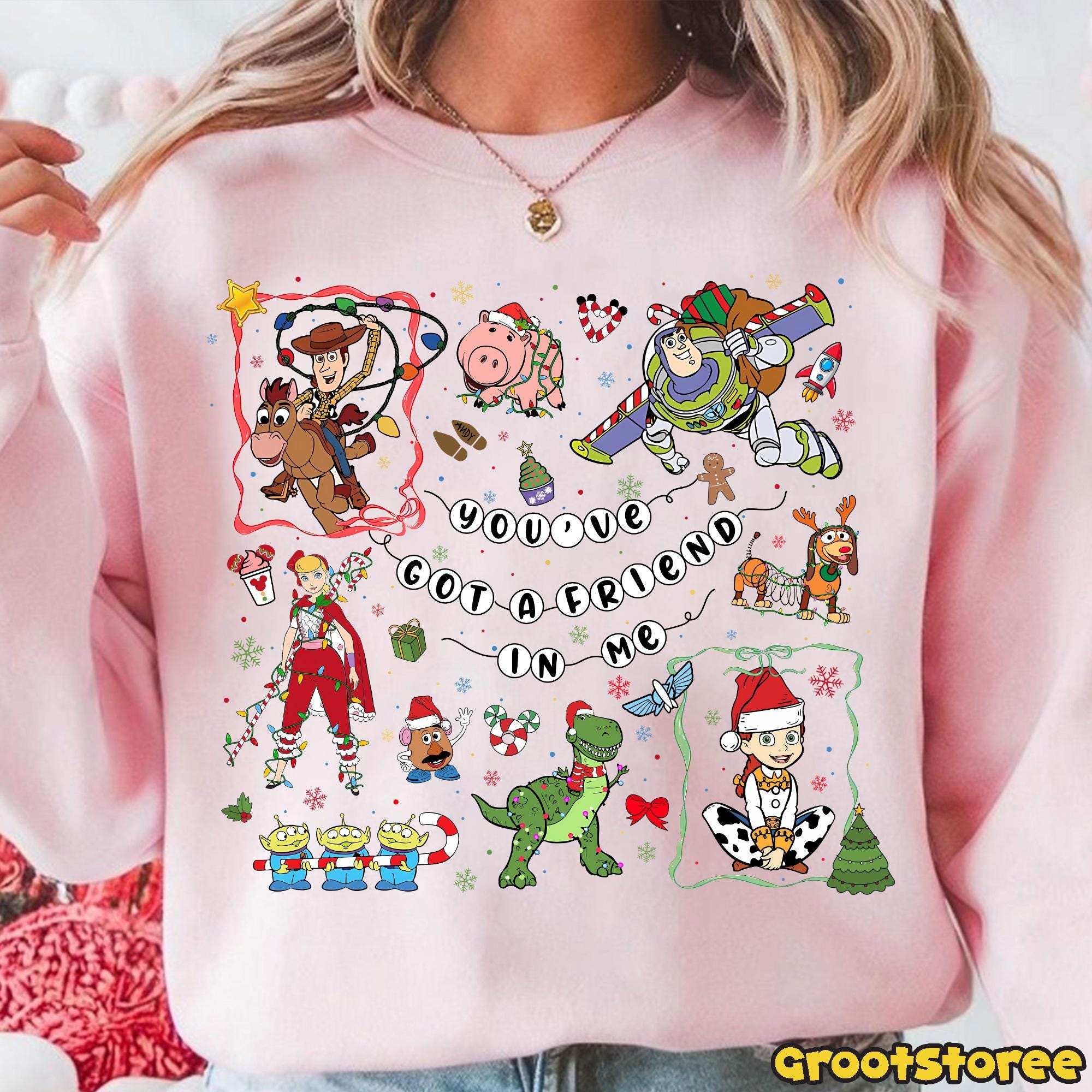 Merry Christmas PNG, Preppy Toy Christmas PNG, Coquette Holiday Movie ...