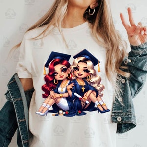 Para Mi Familia Chicano Png Bundle, Graduation Chibi Style Png ...