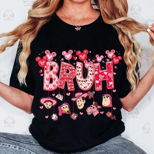 Valentine Bruh Toy Cartoon Valentine Png, His and Hers Png, Happy ...