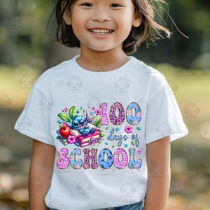 100 Days of School Cartoon Png, Blue Monster School Png, Happy 100 Days ...