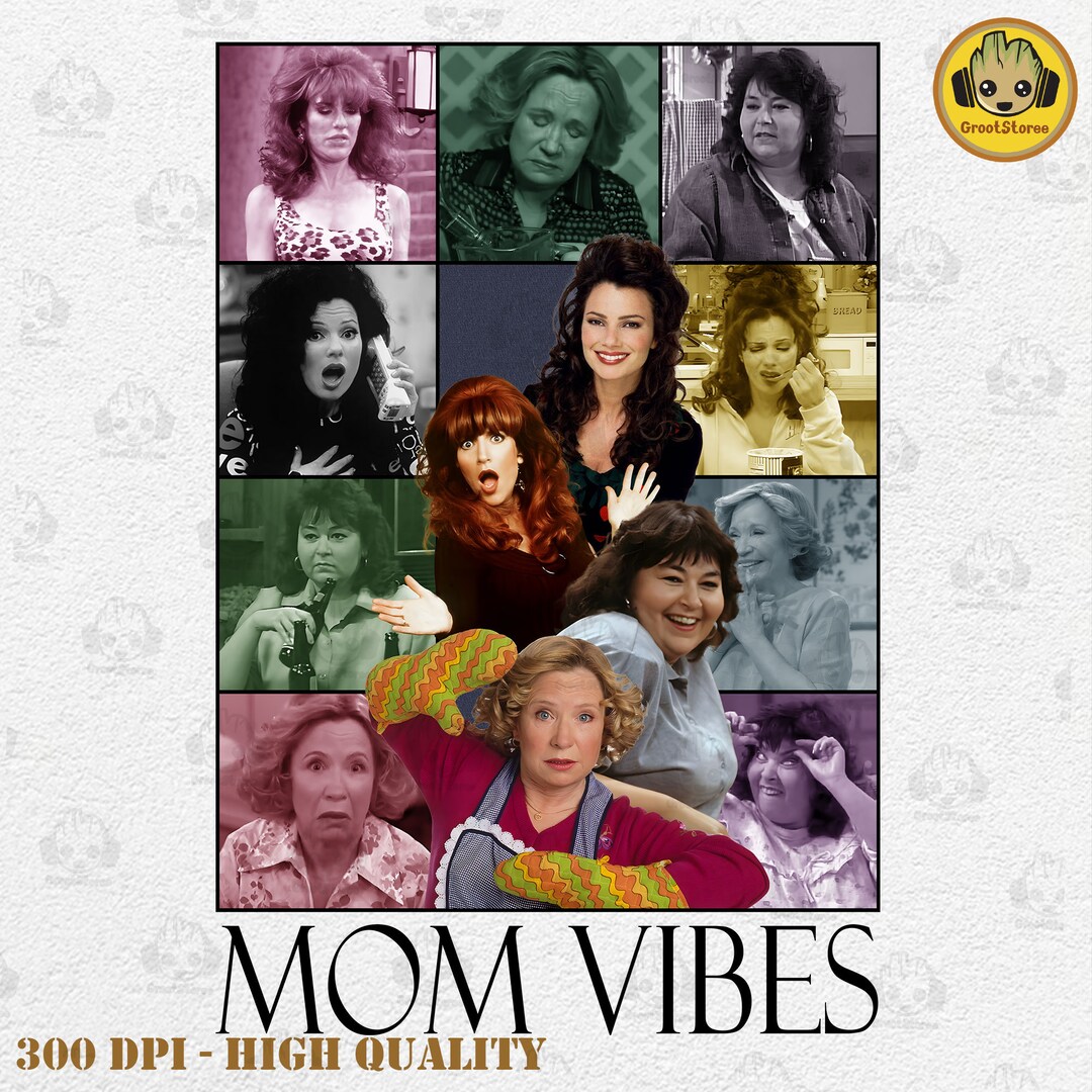 Retro Sitcom Mom Vibes PNG, Sitcom 90s Moms Png, Funny Mom Png, Mom ...