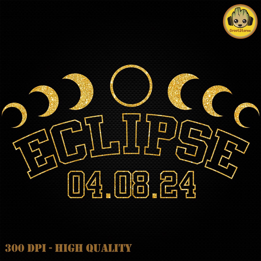 Eclipse April 8th 2024 Png, Total Solar Eclipse 2024 Png, Solar Eclipse ...