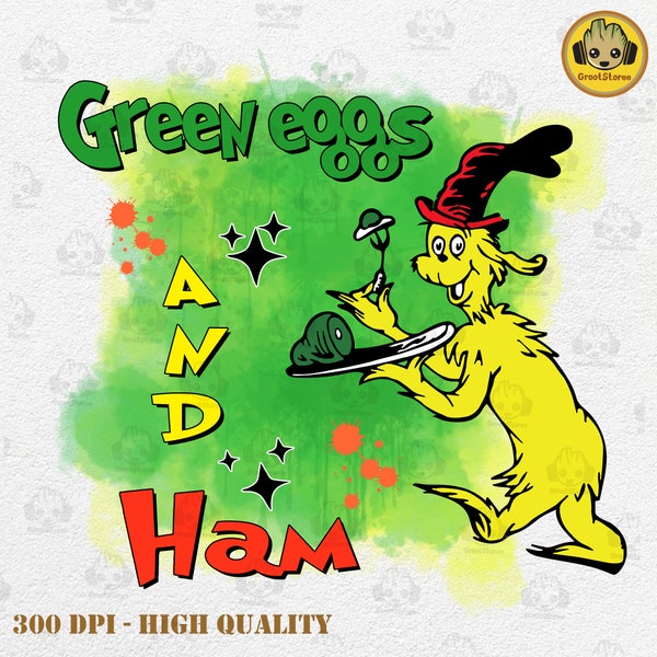 Green Eggs and Ham - Etsy