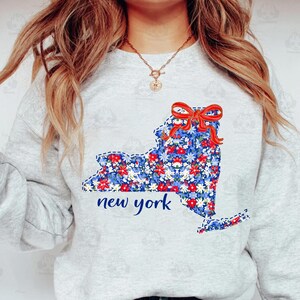 Preppy USA State Map Png Bundle, 4th of July Floral Map Png, Patriotic ...