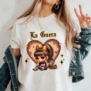 La Guera Girls Cholo Chola Png, Spanish Pink Chola Valentine Design ...