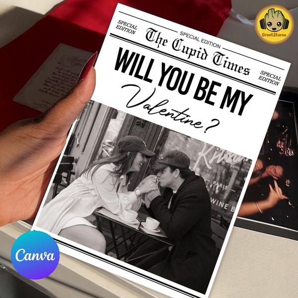 The Cupid Times Template - Etsy