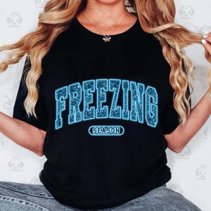 Neon Freezing Season Png, Literally Freezing Me 24:7 Png, Winter Vibes ...