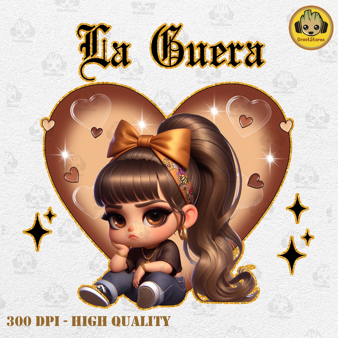 La Guera Girls Cholo Chola Png, Spanish Pink Chola Valentine Design, Spanish Girl Valentine Png ...