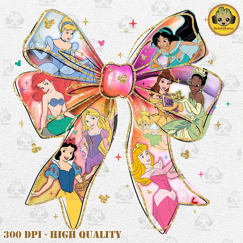 Princess & Bow Shirt - Etsy