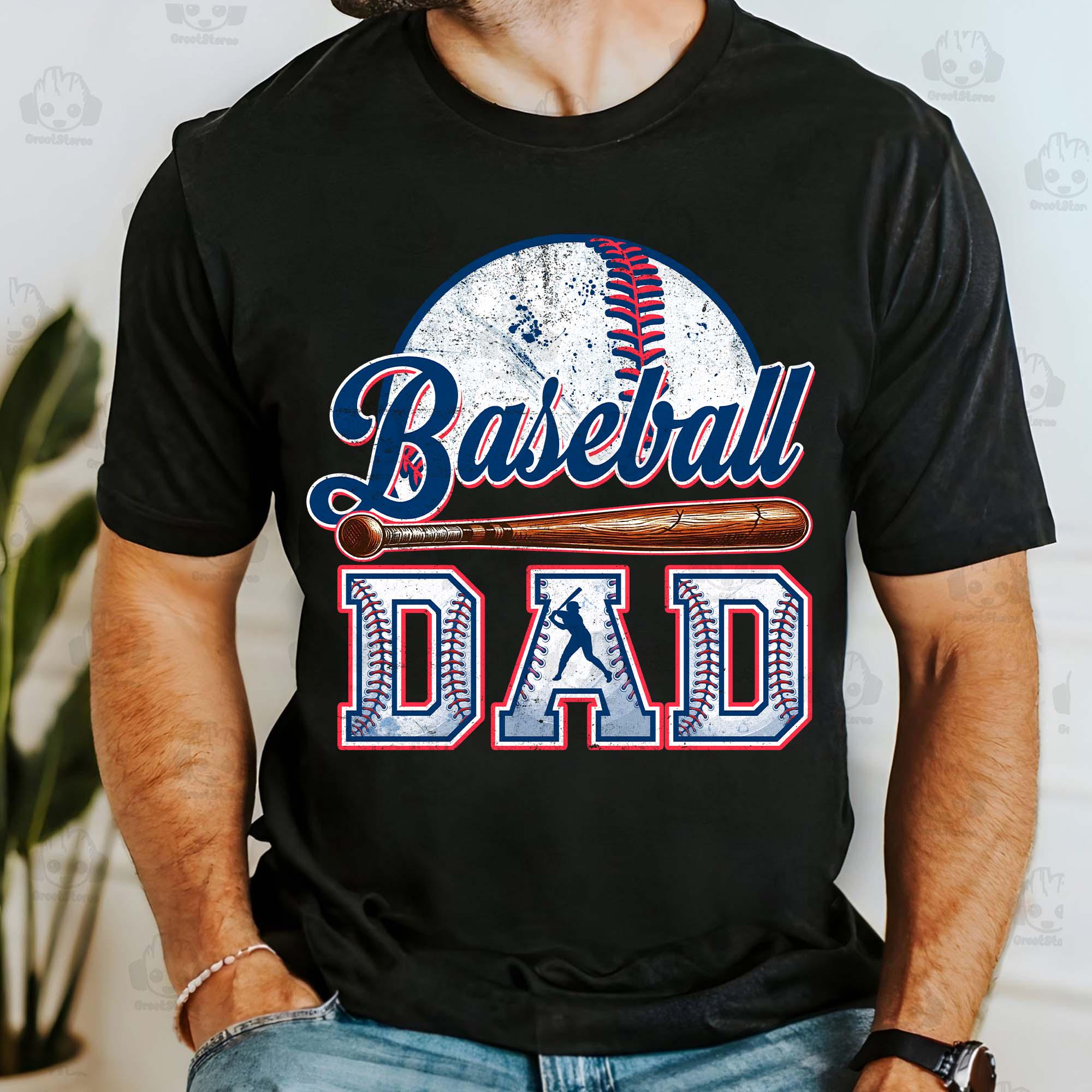 Retro Baseball Dad Png, Dad Shirt Design, Gift for Dad, Game Day Shirt ...
