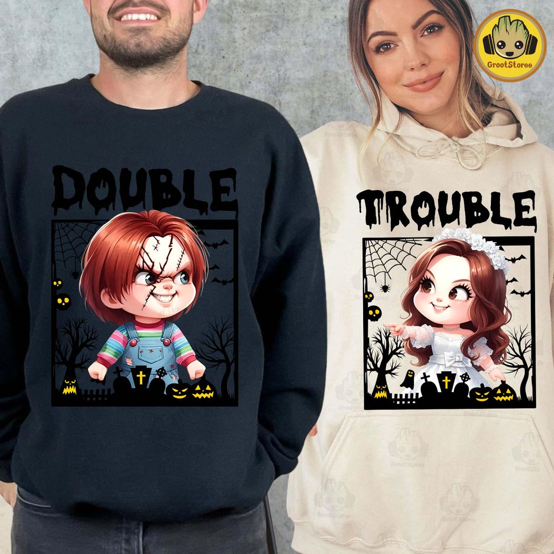 Halloween Horror Character Png, Double Trouble Png, Horror Movie Png ...