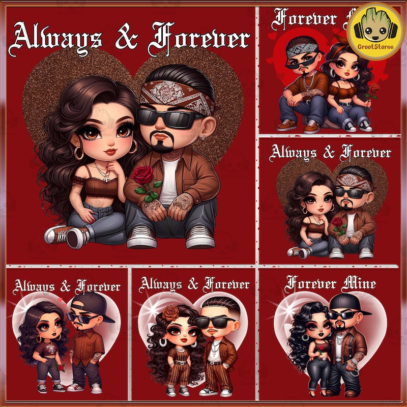 Chicano Love Art - Etsy
