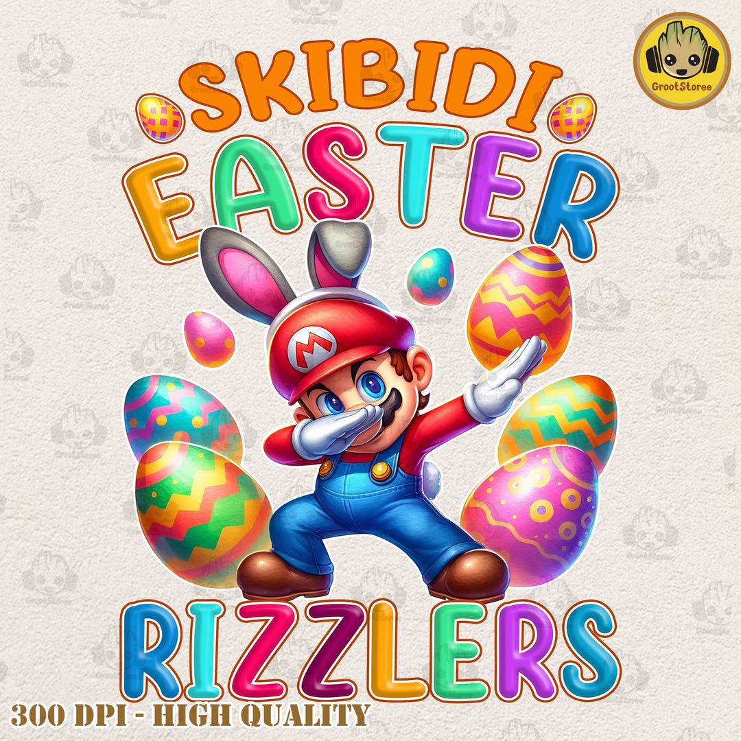 Skibidi Easter Rizzles Cartoon Png, Gen Alpha Slang Funny Easter Png ...