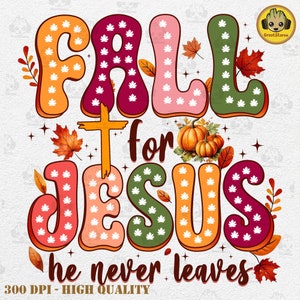 Fall Coquette Bow Png, Retro Fall for Jesus Png, Fall Christian Png ...