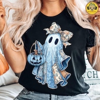 Over the Boo Sheet With Ghost Pocket Design - Etsy