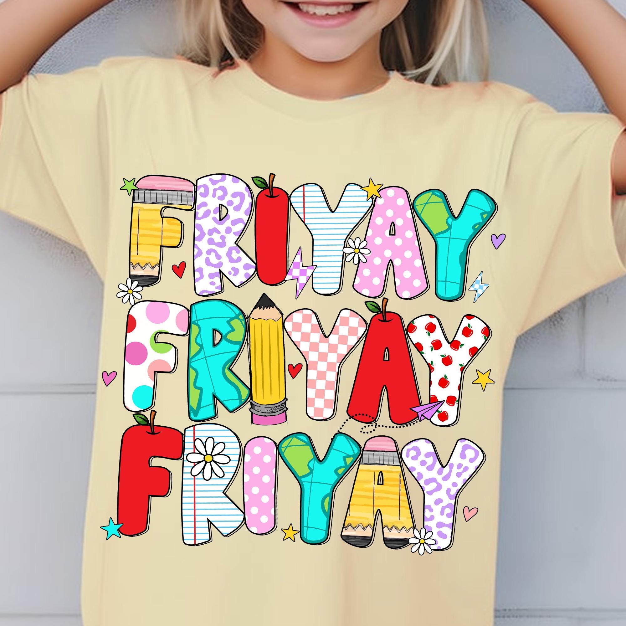 Happy Friday PNG, Happy Friyay PNG, TGIF Png, Happy Fri-yay Png, Friday ...