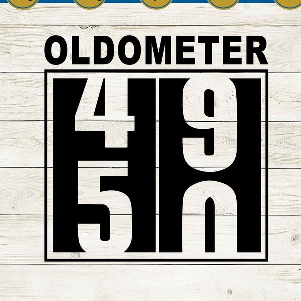 Oldometer Svg - Etsy