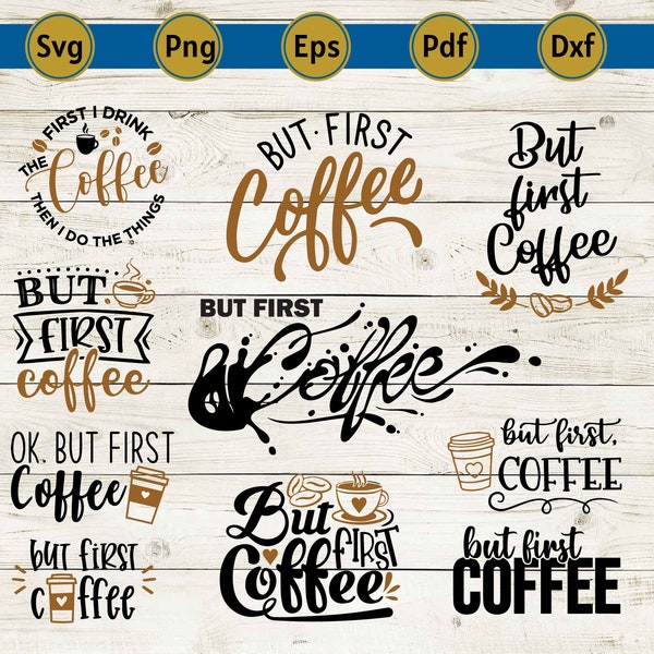 But First Coffee - Etsy