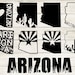 Arizona SVG - Perfect for DIY Arizona - Arizona Outline SVG ...