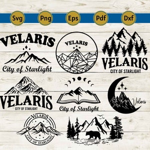 Velaris City of Starlight Svg, Velaris Svg, Acotar Svg, Velaris Png ...