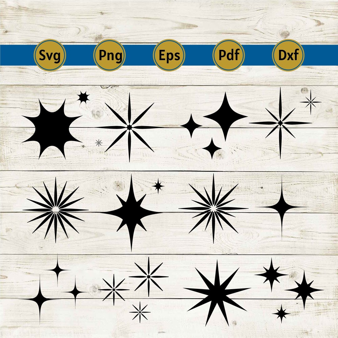 Sparkle Svg, Sparkle Png, Sparkle Stars Svg, Star Svg, Star Png ...