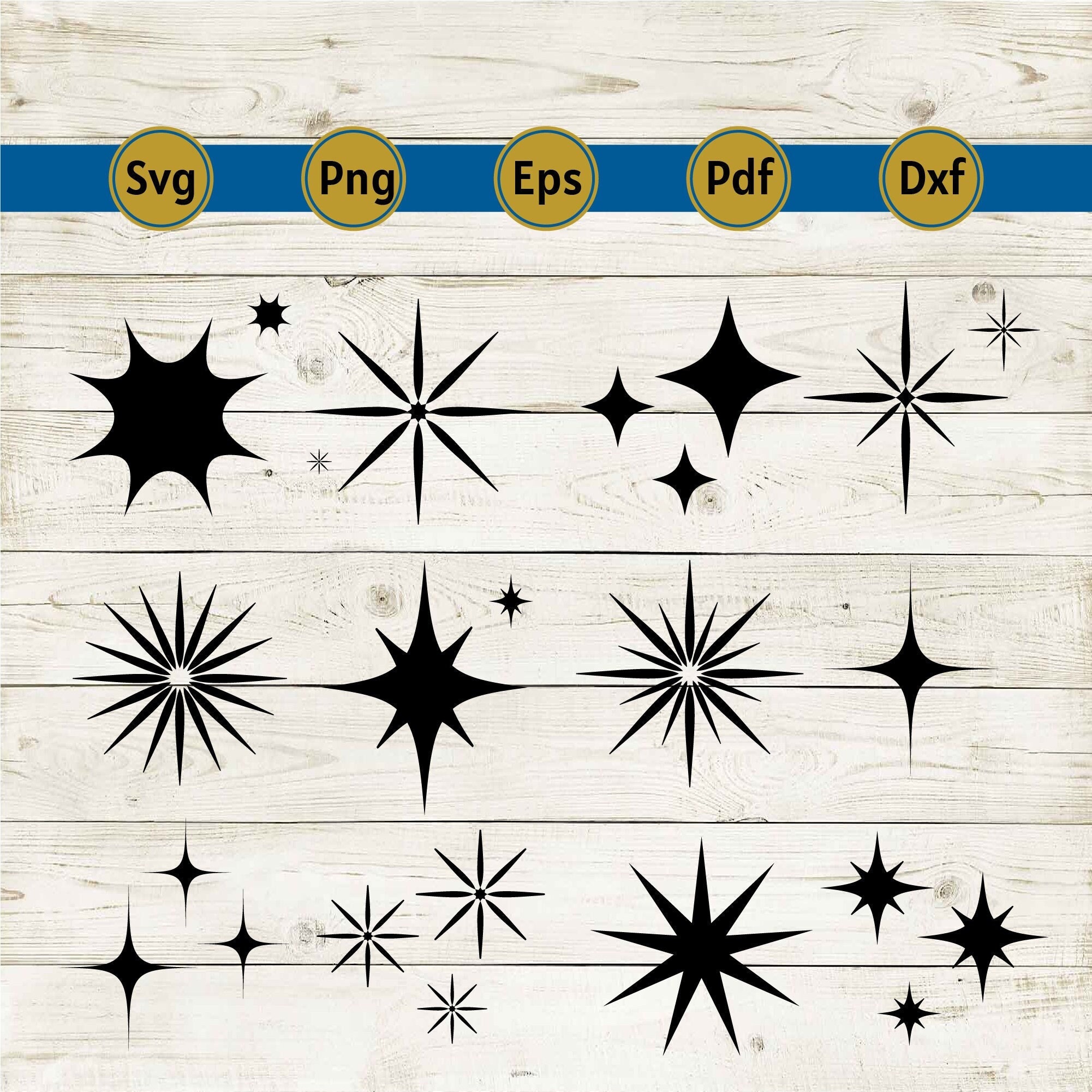 Sparkle Svg, Sparkle Png, Sparkle Stars Svg, Star Svg, Star Png, Sparkle Stars Png, Christmas ...