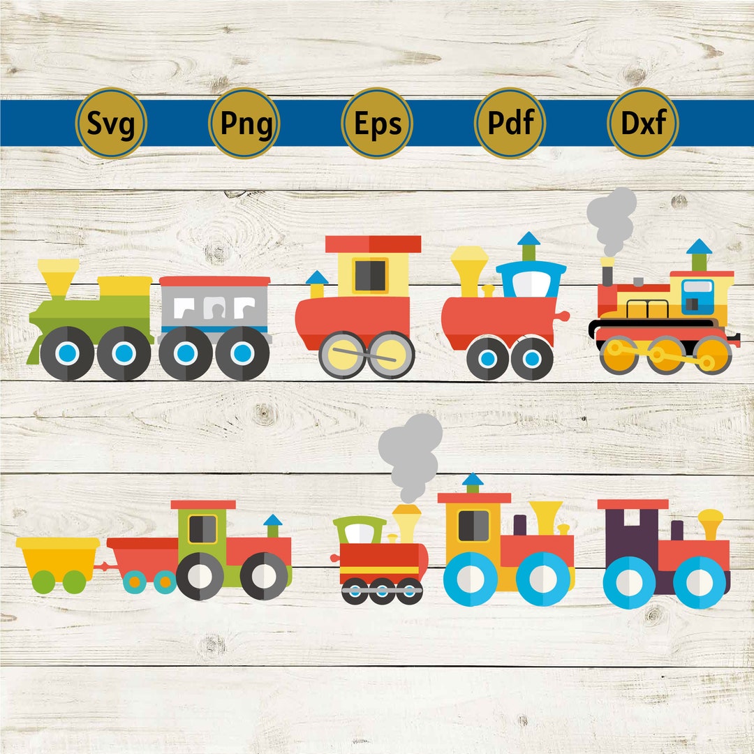 Train Svg, Train Clipart, Train Png, Train Lover Svg, Train Birthday ...