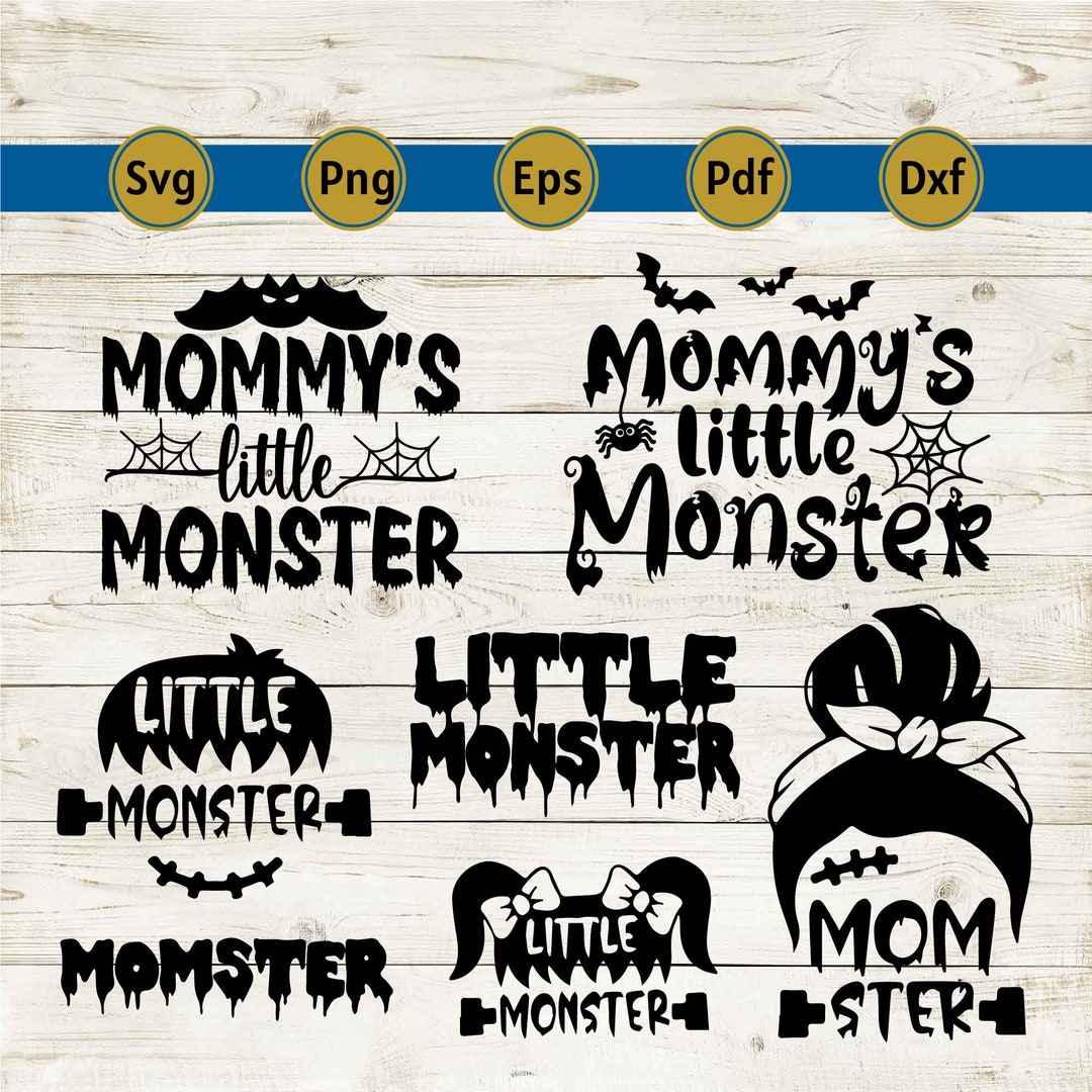 Petit fantôme svg, maman monstre svg, maman svg, citations d’Halloween ...