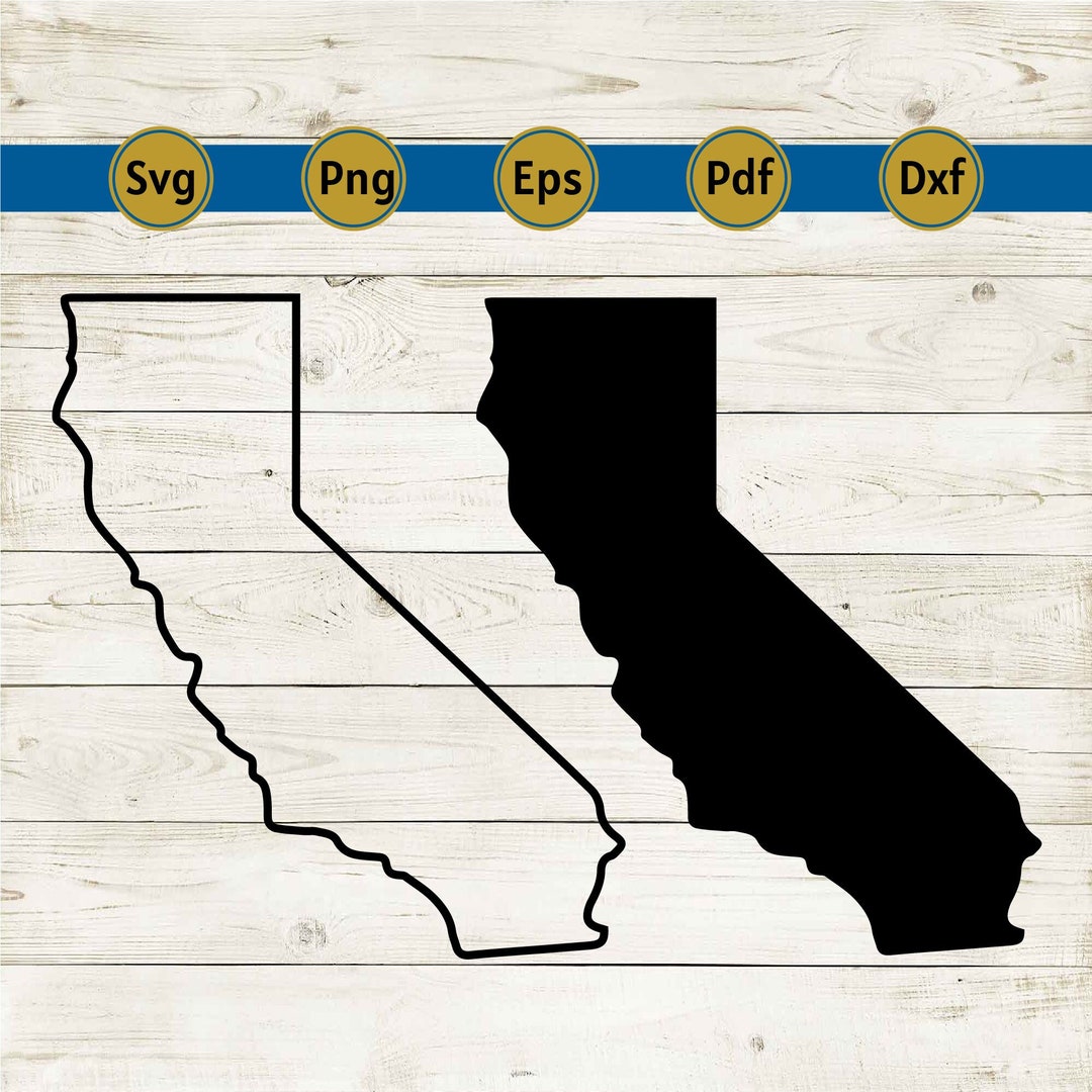 California Outline Svg, California Png, California Clipart, California ...
