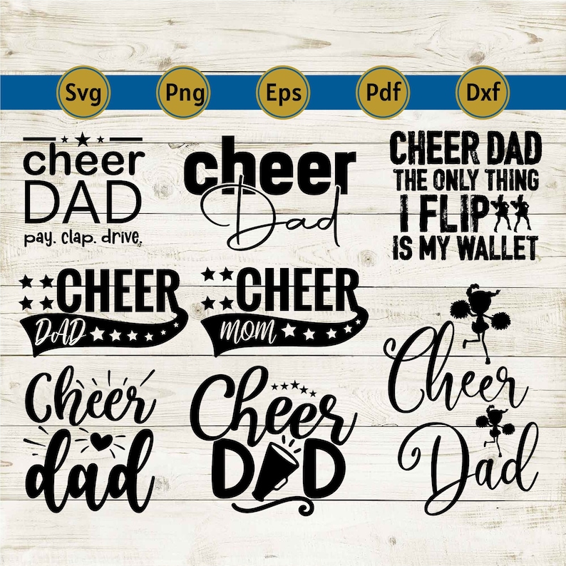 Cheer Dad Svg, Cheer Dad Png, Cheer Svg, Cheer Dad Shirt, Dad Svg ...