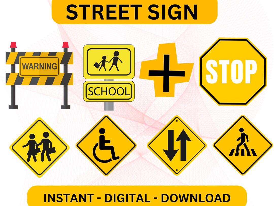 Street Sign Svg, Road Sign Svg, Street Sign Png, Street Sign, Street ...