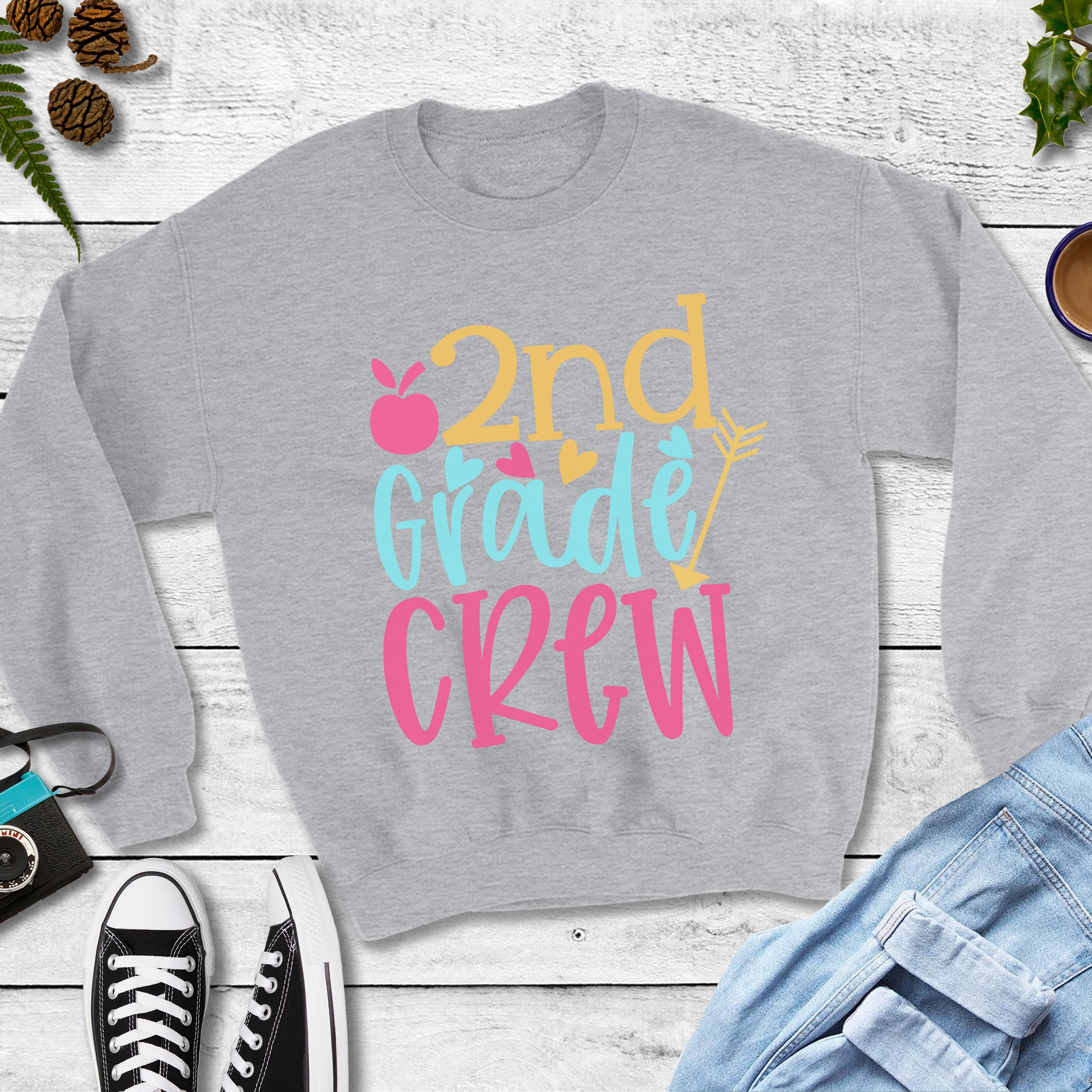 2nd Grade Svg 2nd Grade Png Second Grade Shirt 2nd Grade - Etsy