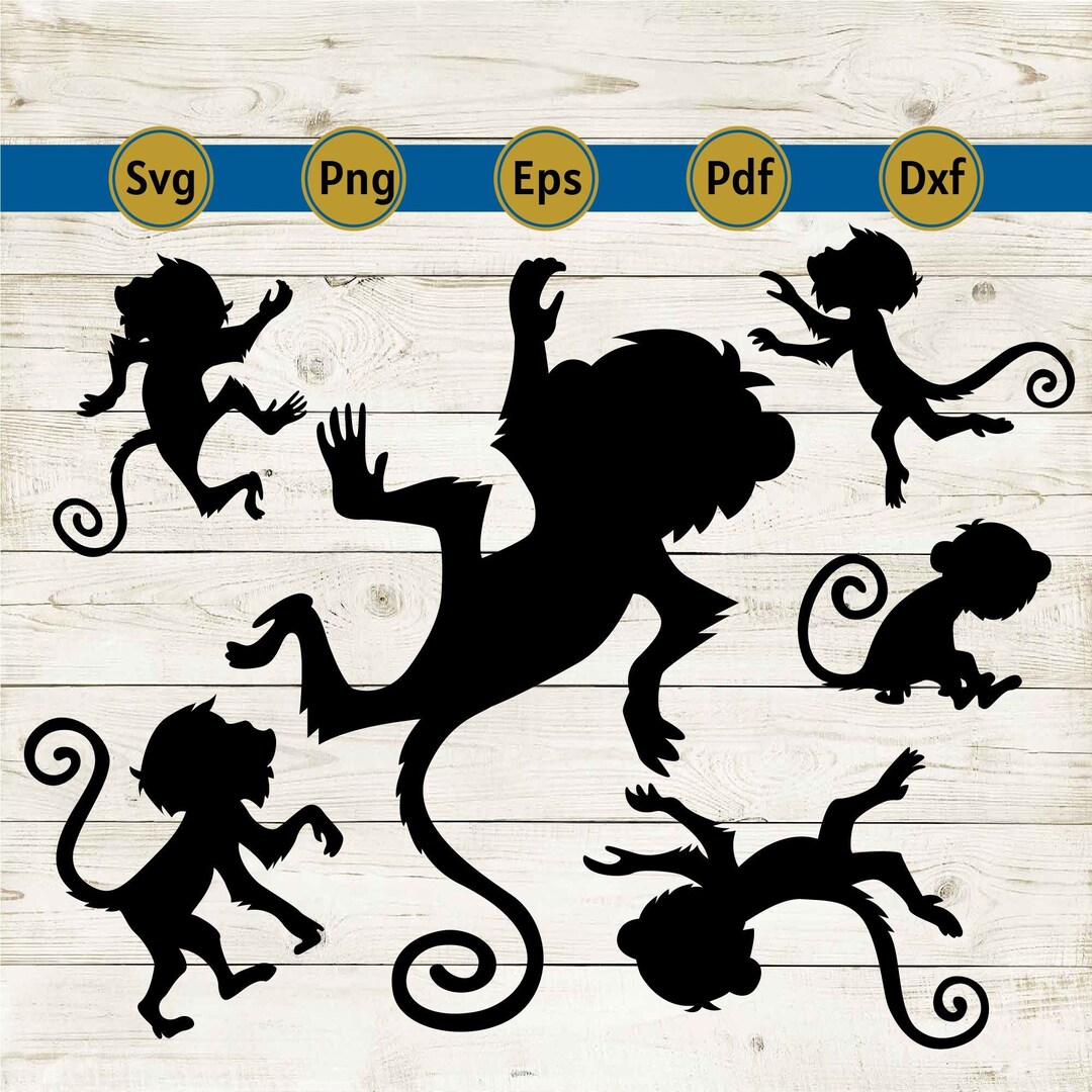 Monkey Svg, Monkey Png, Monkey Clipart, Monkey Shirt, Monkey Print ...