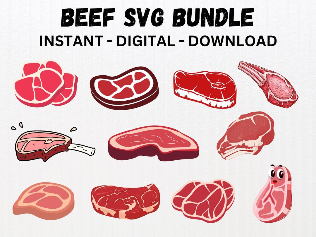 Beef Svg, Beef Png, Beef Clipart, Beef Shirt, Beef Lover Gift, Chef Svg ...