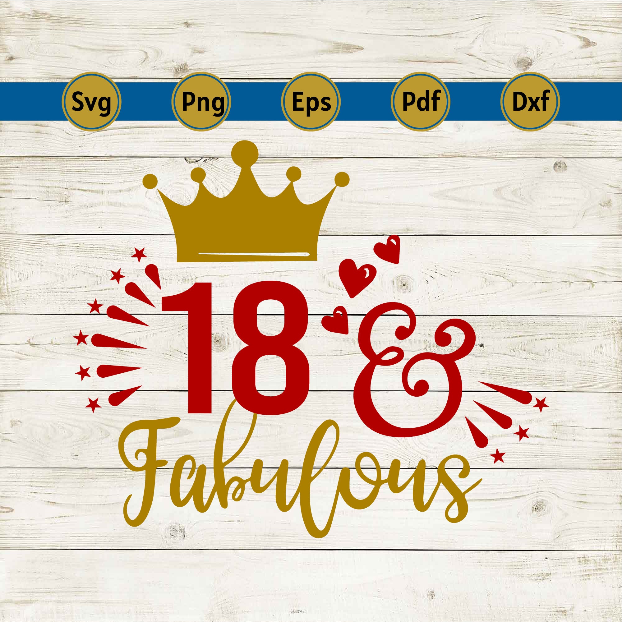 Eighteen SVG, PNG, 18th Birthday Svg, Birthday Shirt, Est 2007 Svg ...