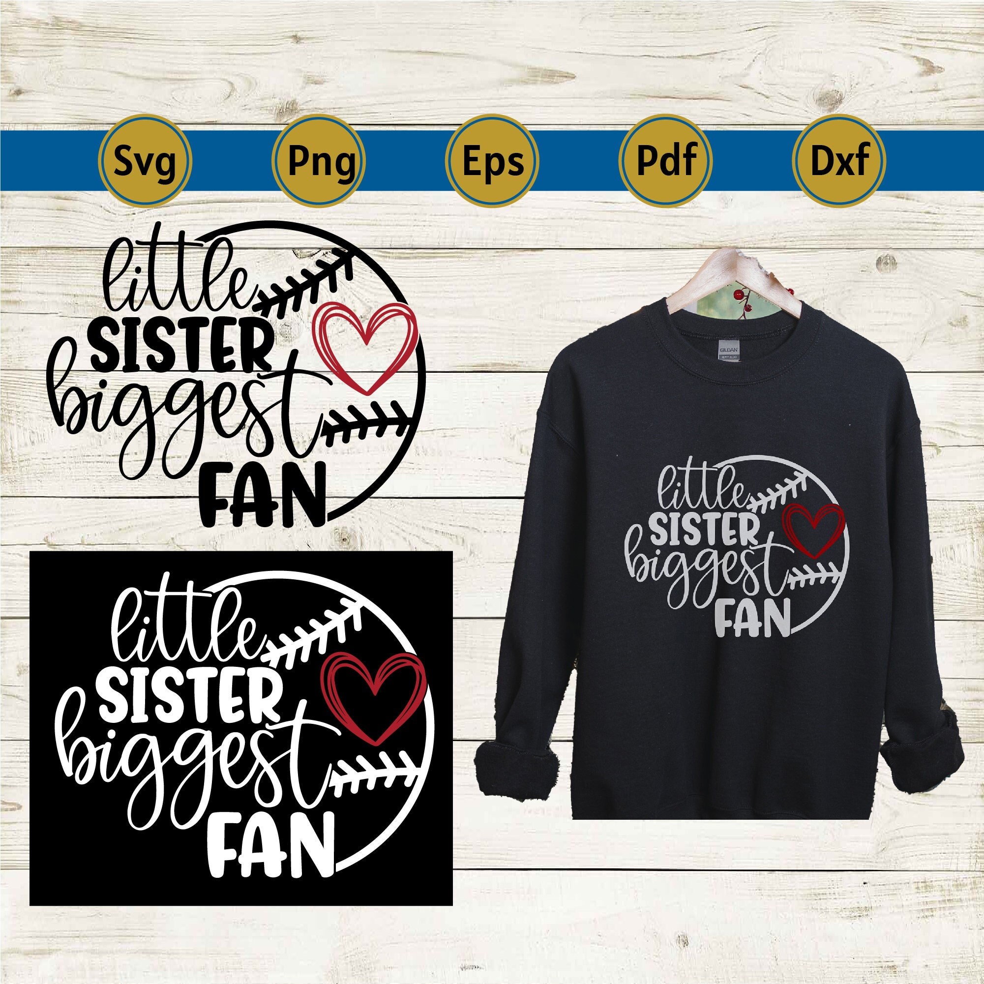 Baseball Sister Svg, Baseball Sister Png, Baseball Svg, Baseball Lover ...