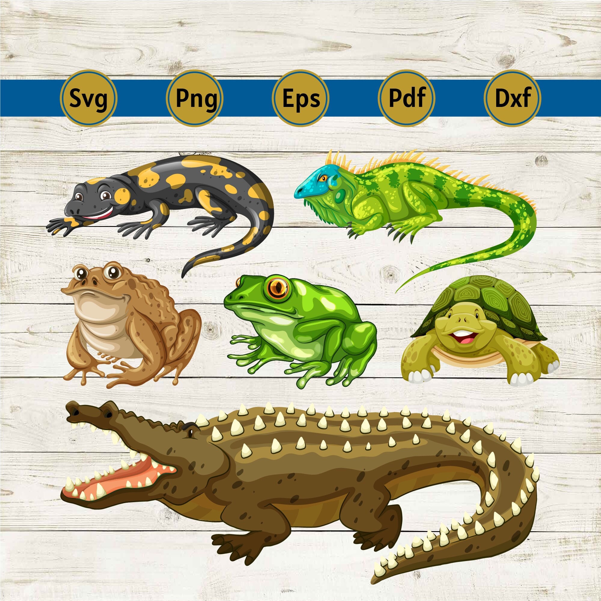 Reptile Svg Alligator Svg Snake Svg Lizard Svg Frog Svg - Etsy