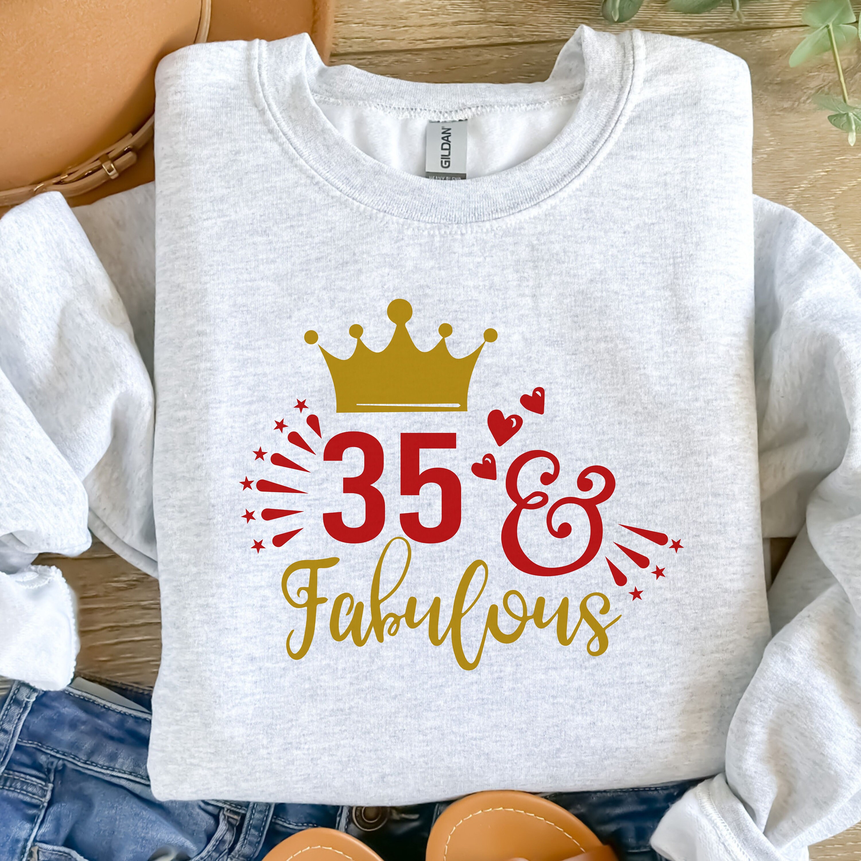 35 and Fabulous Svg, 35th Birthday Svg, 35 Birthday Svg, 35th Svg, 35 ...