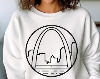 St Louis SVG, STL SVG, St. Louis Arch, St Louis Skyline, Cardinals, 314 ...