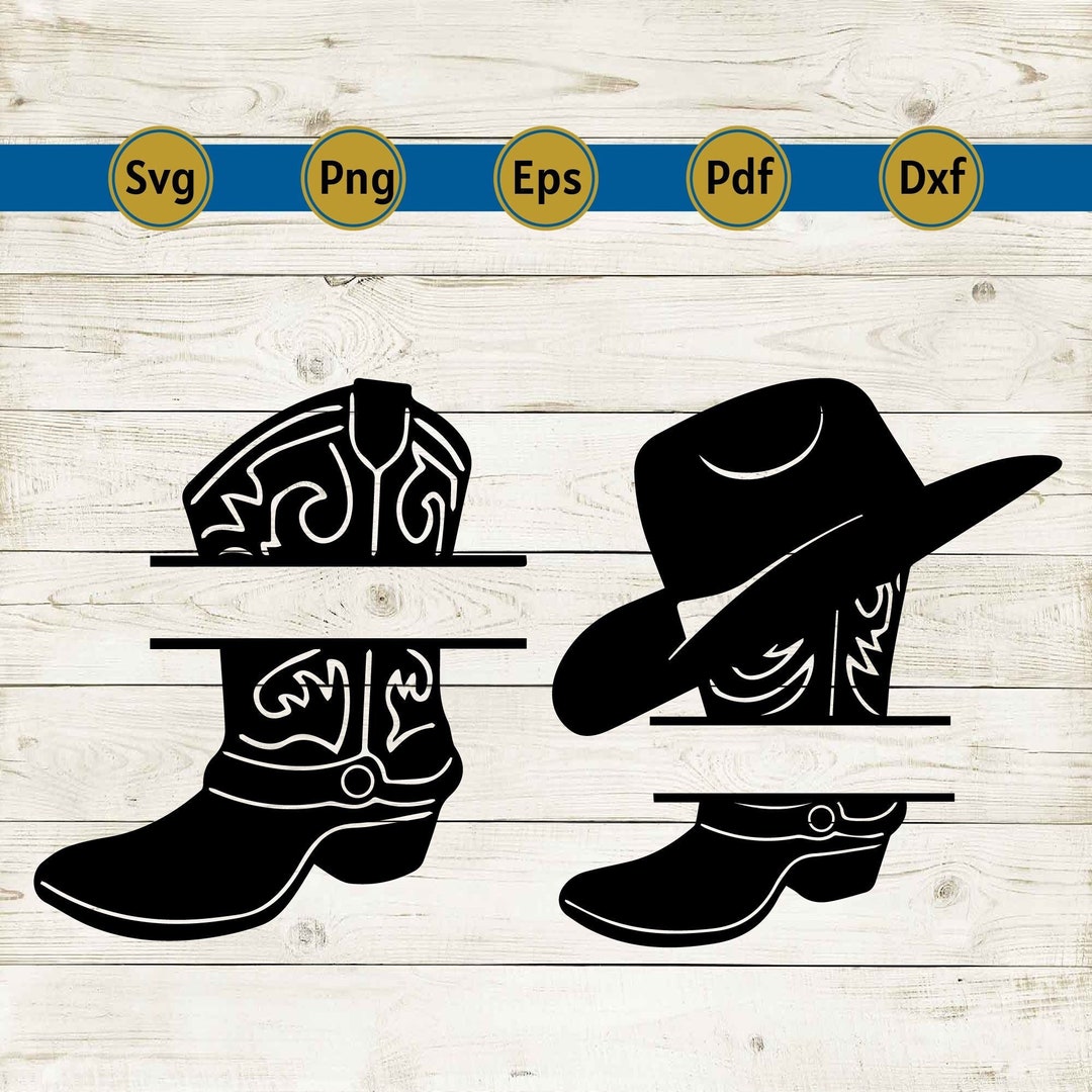 Cowboy Boot Svg, Cowboy Hat Svg, Cowboy Boots Svg, Cowboy Boot Png ...