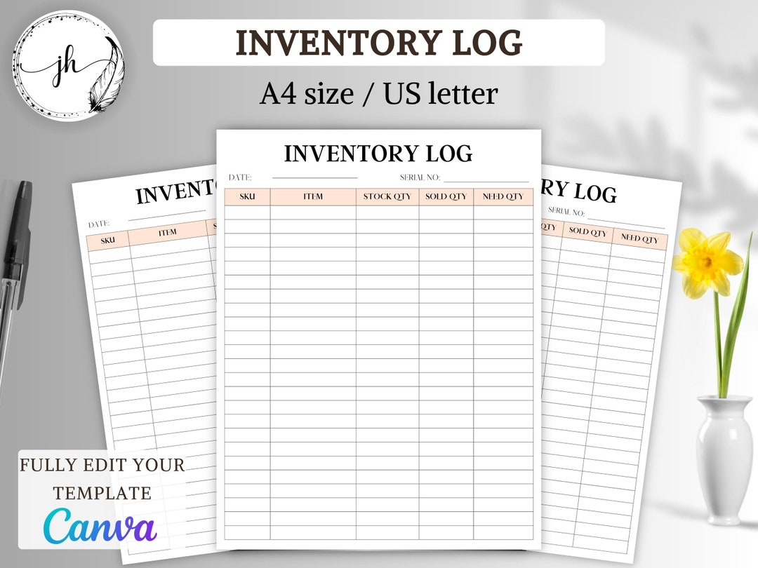 Inventory Management, Inventory Tracker, Inventory Sheet, Inventory ...