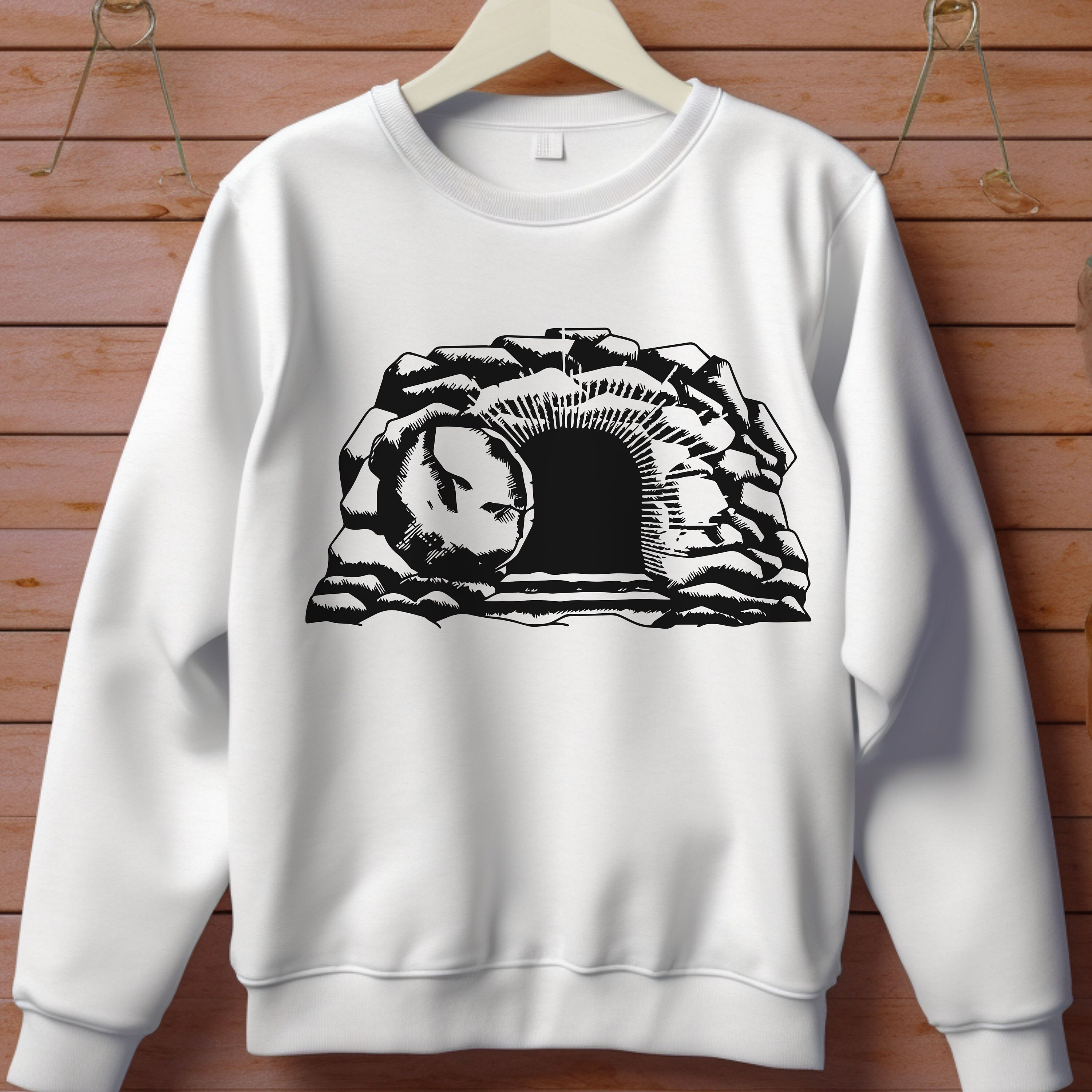 Easter Empty Tomb Svg, Empty Tomb Png, Empty Tomb, Easter Svg, Easter ...