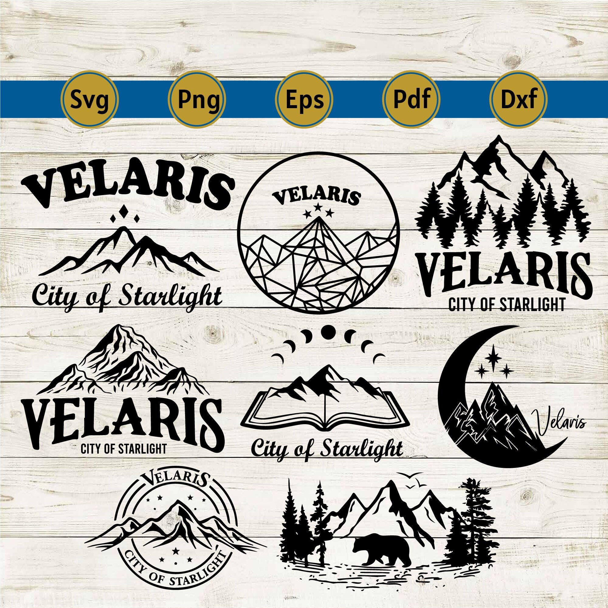 Velaris City of Starlight Svg, Velaris Svg, Acotar Svg, Velaris Png ...