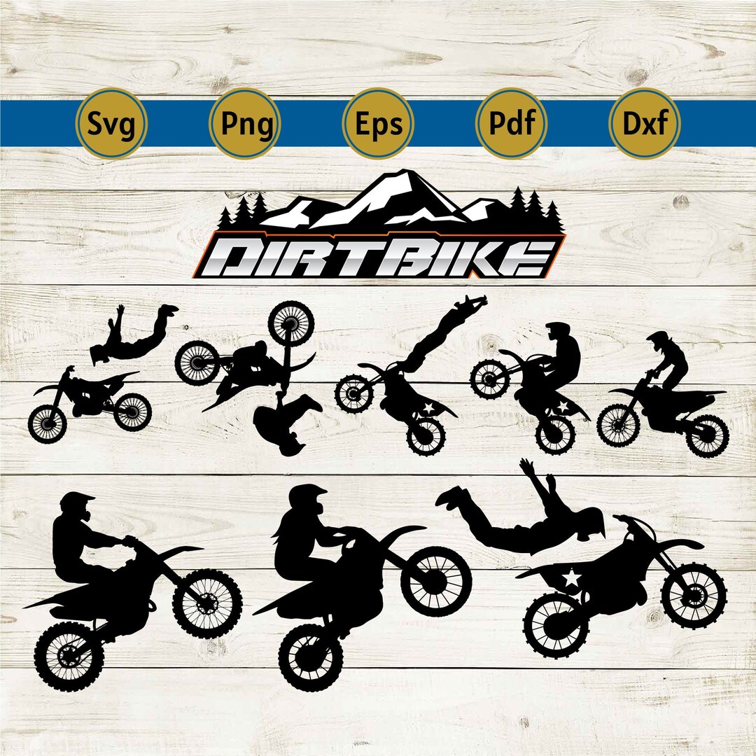 Motocross Svg, Motocross Png, Motorcycle Svg, Mountain Bike Svg ...