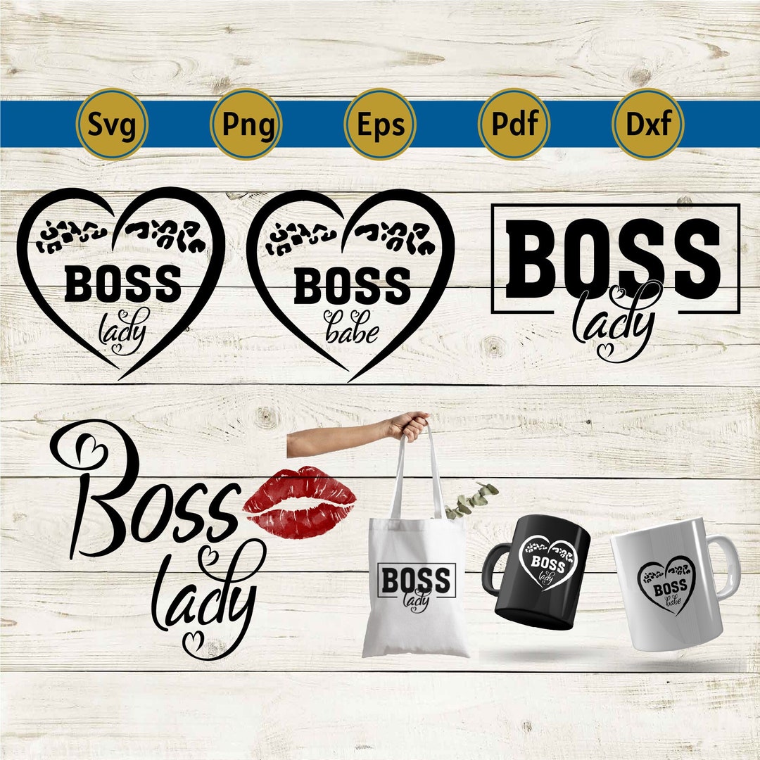 Boss Babe Svg, Boss Lady Svg, Girl Boss Svg, Strong Woman Svg, Small ...